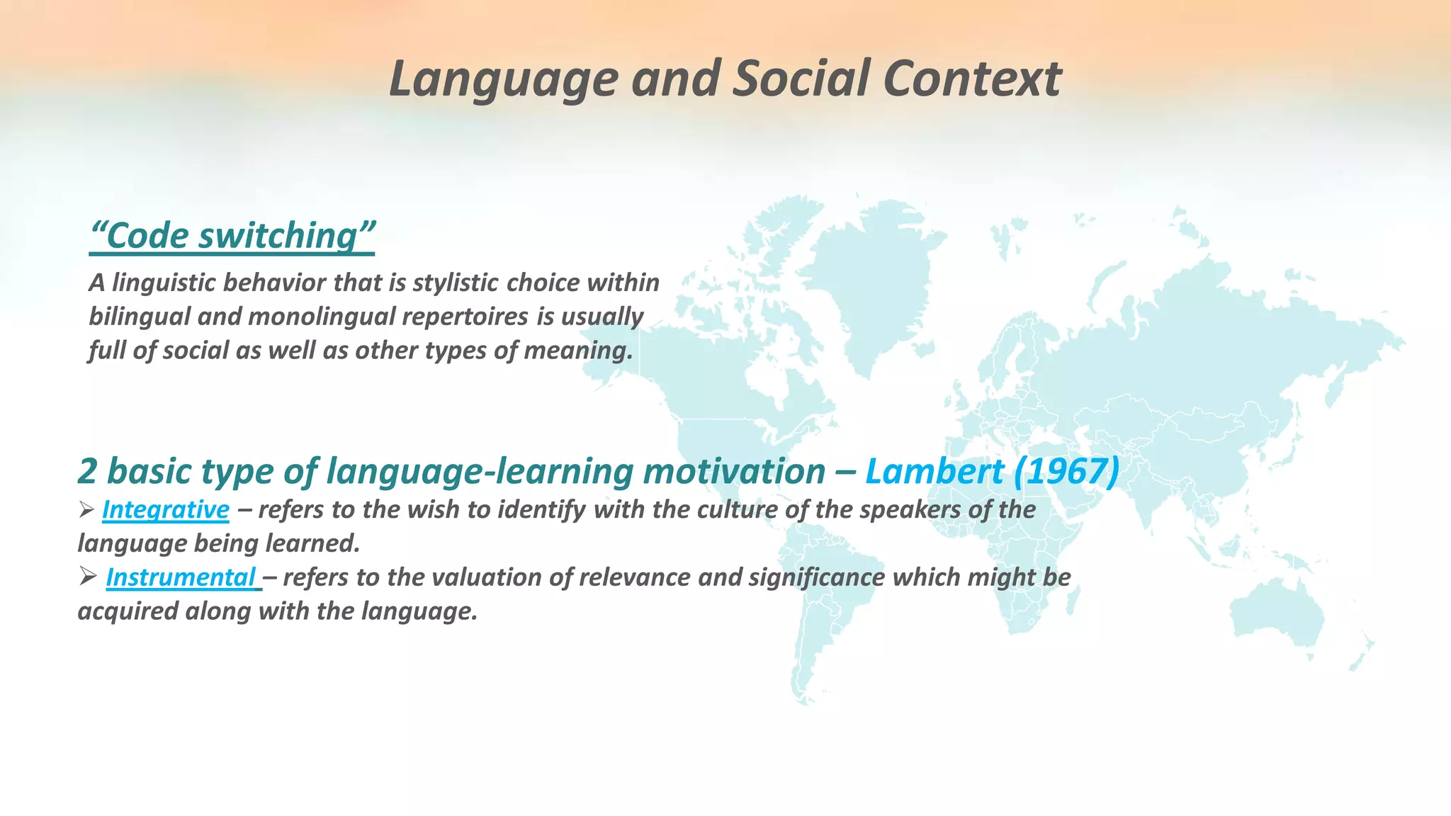 Sociolinguistics | PDF
