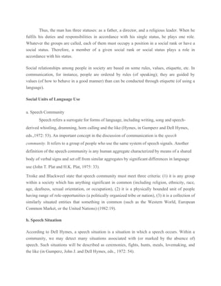 Sociolinguistics | PDF