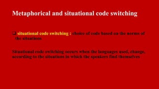 Sociolinguistics chapter 4 introduction to sociolinguistics | PPTX ...