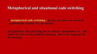 Sociolinguistics chapter 4 introduction to sociolinguistics | PPTX ...