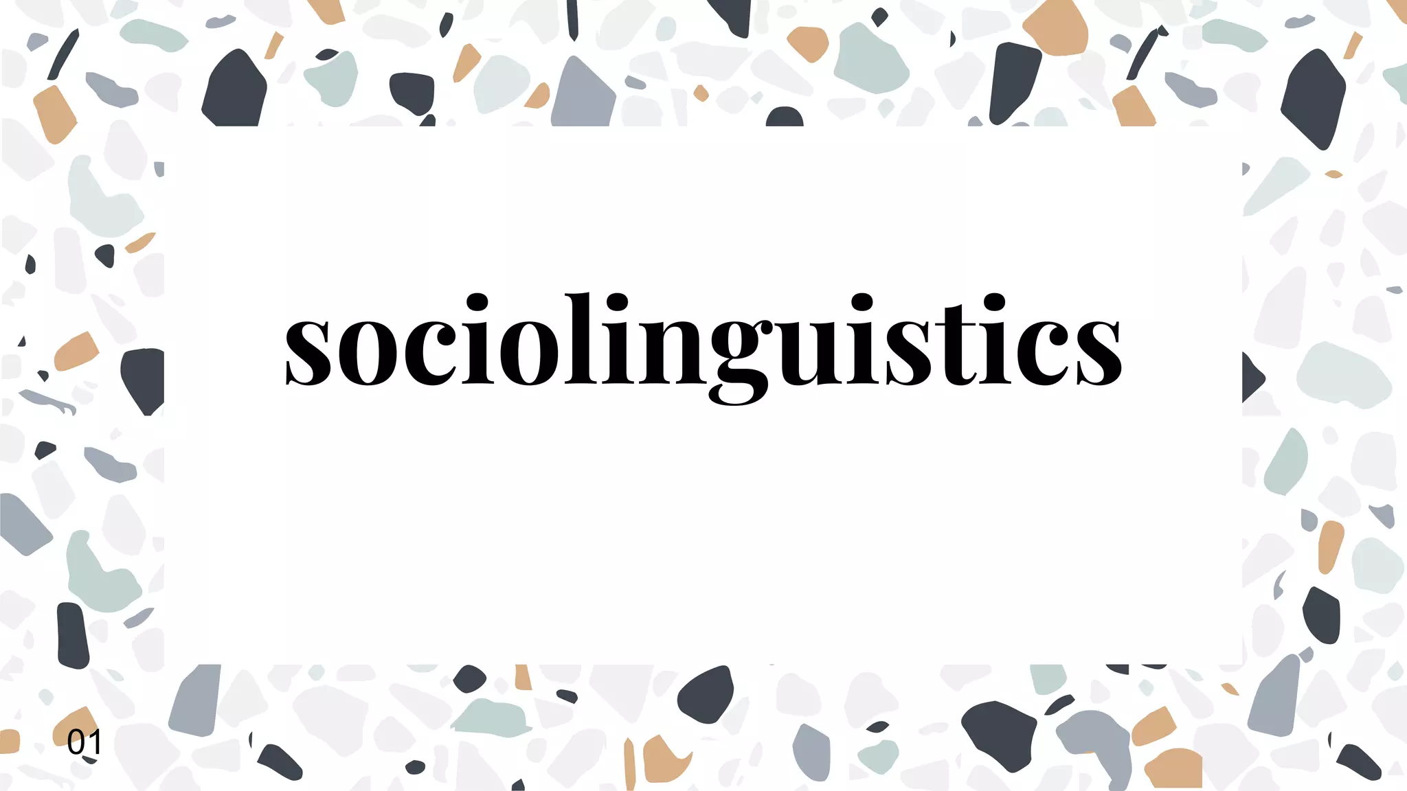 Sociolinguistics, ch 9 | PPTX