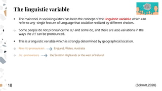 Sociolinguistics, ch 9 | PPTX