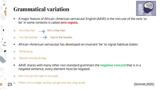 Sociolinguistics, ch 9 | PPTX