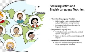 Sociolinguistics insights, extended explanation of | PPT