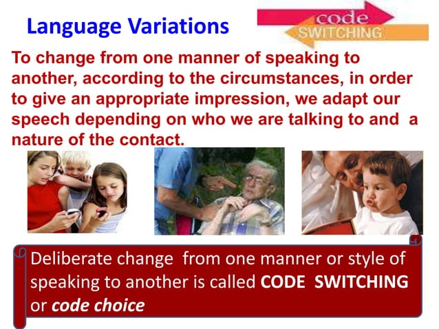 Sociolinguistics language variations | PPTX