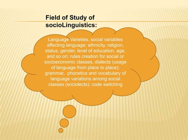 Sociolinguistics | PPTX