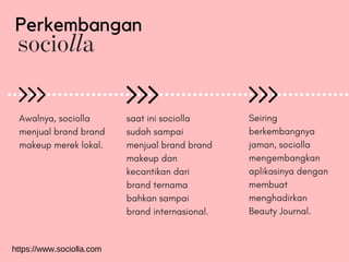 Sociolla dalam technopreneurship | PDF