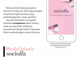 Sociolla dalam technopreneurship | PDF