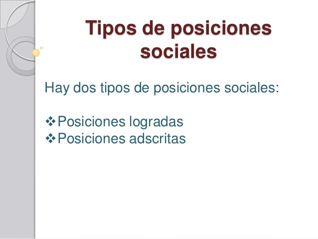 Función social y rol o papel desempeñado - Sociología