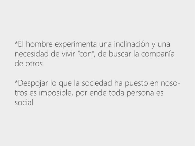 Sociologia: La persona social | PPTX