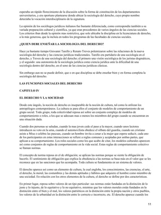 Sociologia Del Derecho | PDF