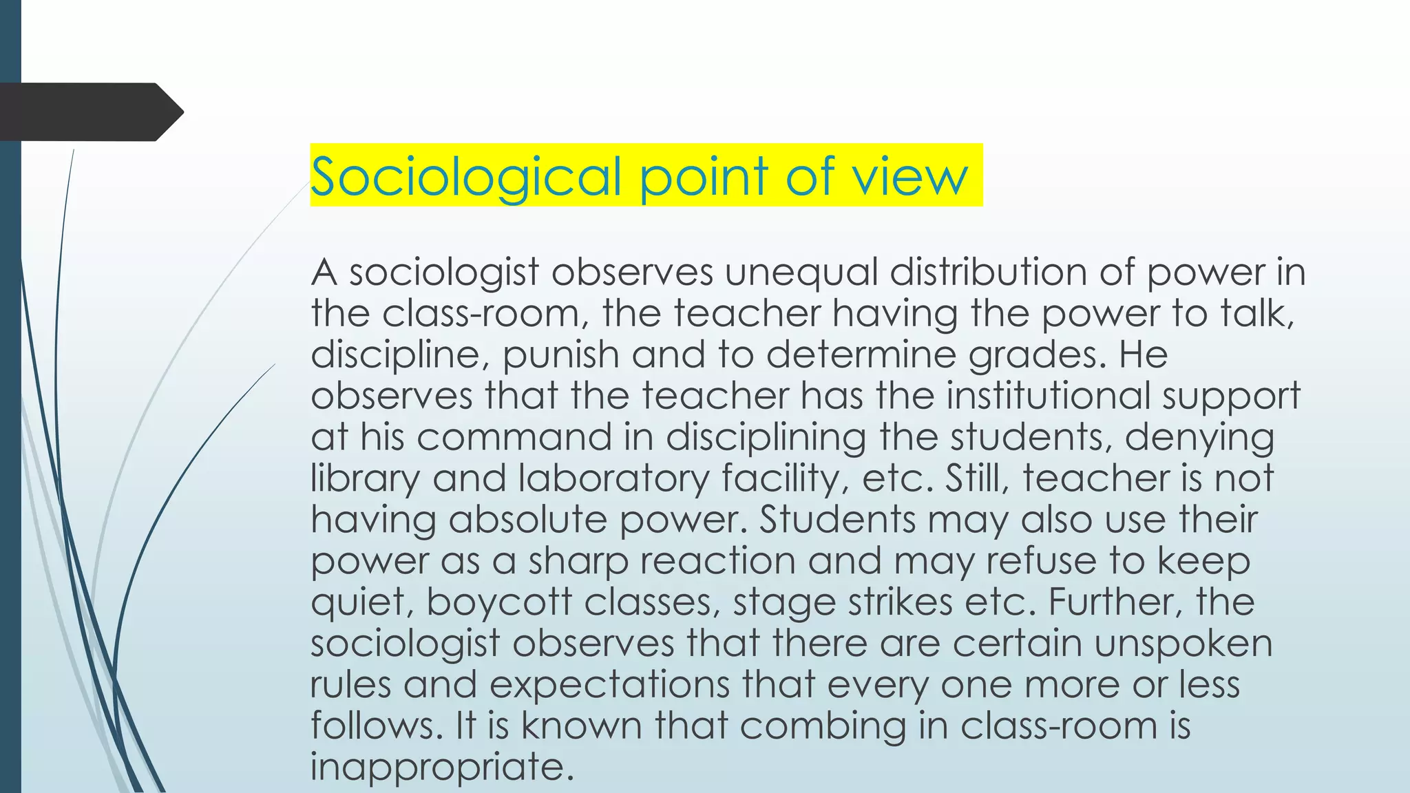 Sociological point-of-view | PDF