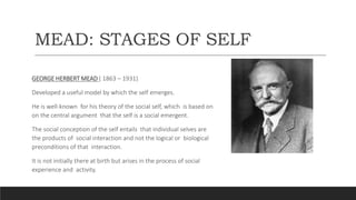 Sociological and anthropological view of the self | PPTX