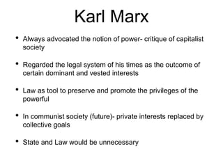 Sociological approaches to law | PPTX