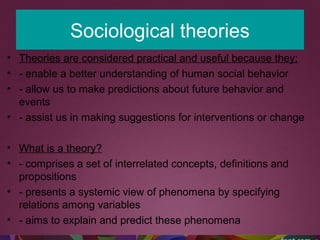 Sociological approach to health and disease | PPT