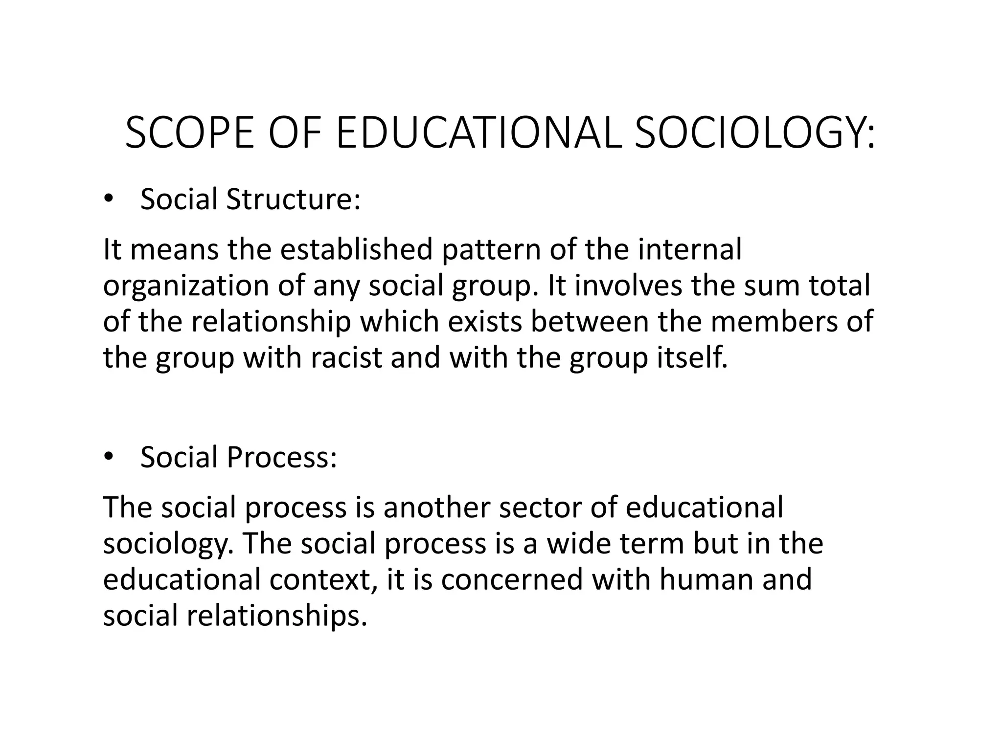 Sociological bases of education ppt (1) | PPTX