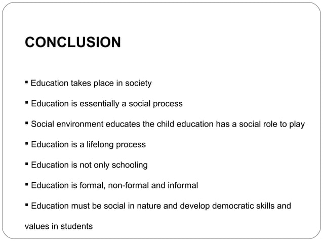 Sociological foundation | PPT