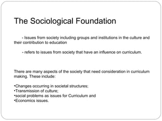 Sociological foundation | PPT
