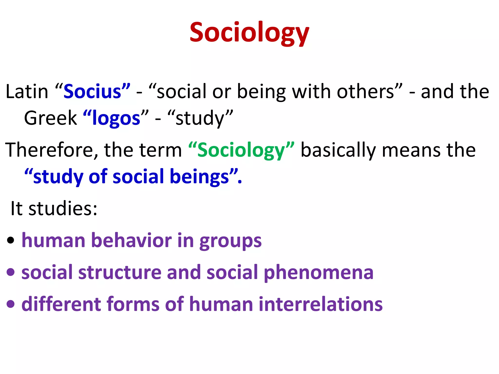 Sociological foundation of curriculum | PPTX