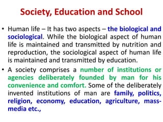 Sociological foundation of curriculum | PPTX
