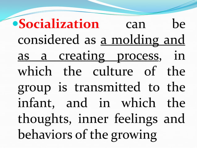 Sociological Foundations of Education--Sociology and the Socialization ...