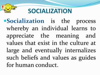 Sociological Foundations of Education--Sociology and the Socialization ...