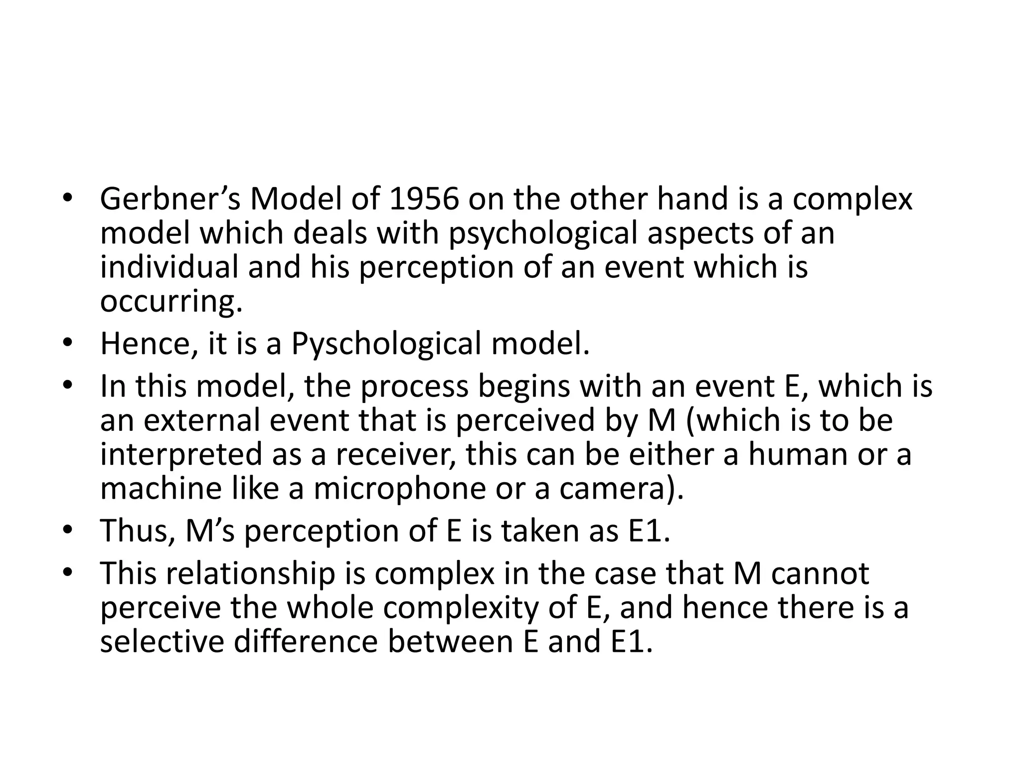 Sociological model of communication | PPTX