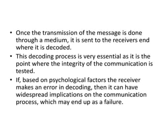 Sociological model of communication | PPTX