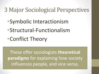 Sociological Perspective | PPTX