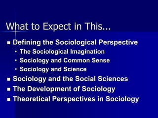 Sociological perspective | PPT