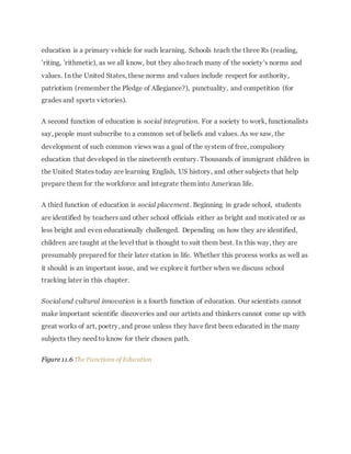 Sociological perspective on education | DOCX