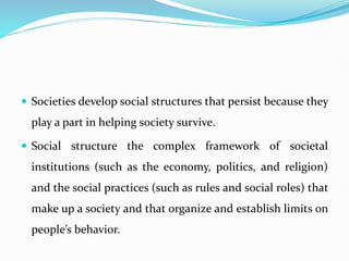 Understanding Sociological perspectives pptx. | PPTX