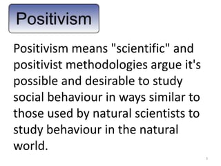 Sociological perspectives and the social construction of childhood | PPTX