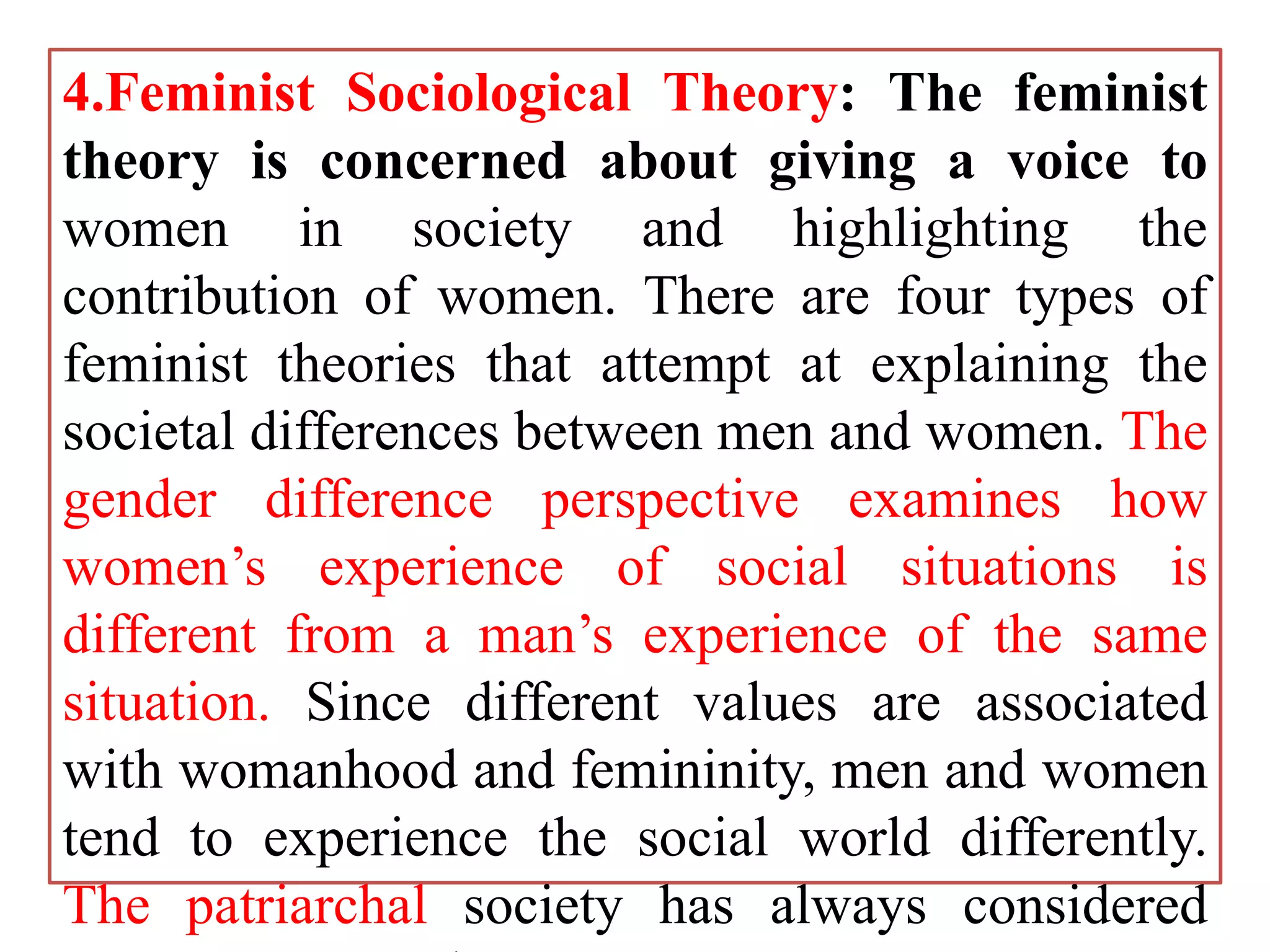 Sociological perspectives of gender | PPTX