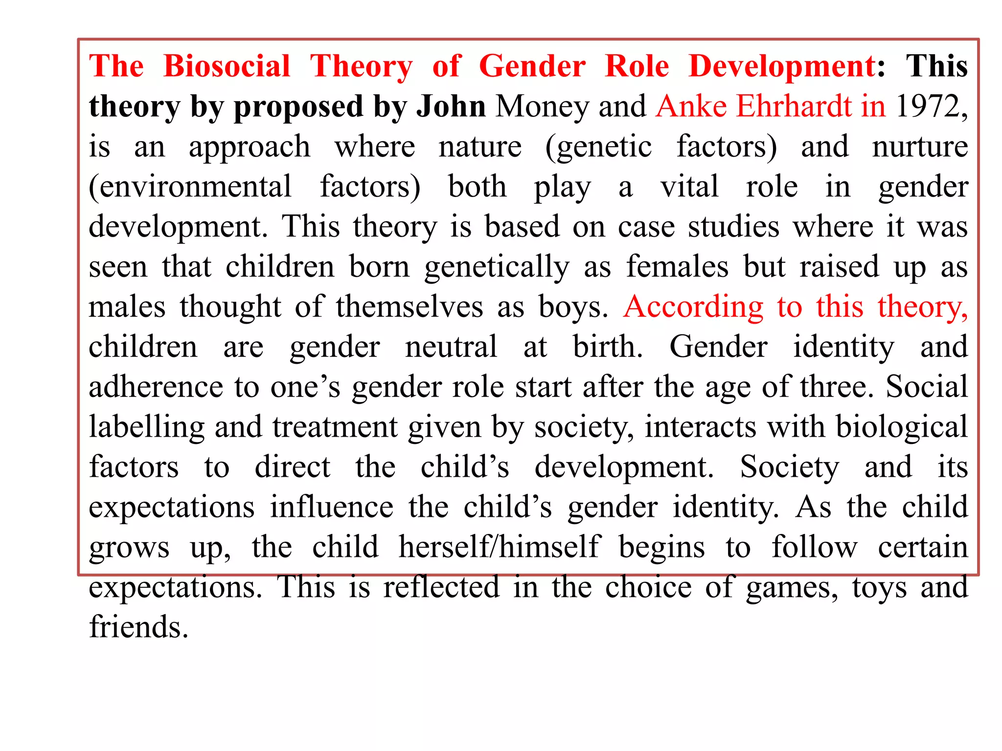 Sociological perspectives of gender | PPTX
