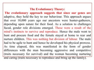 Sociological perspectives of gender | PPTX