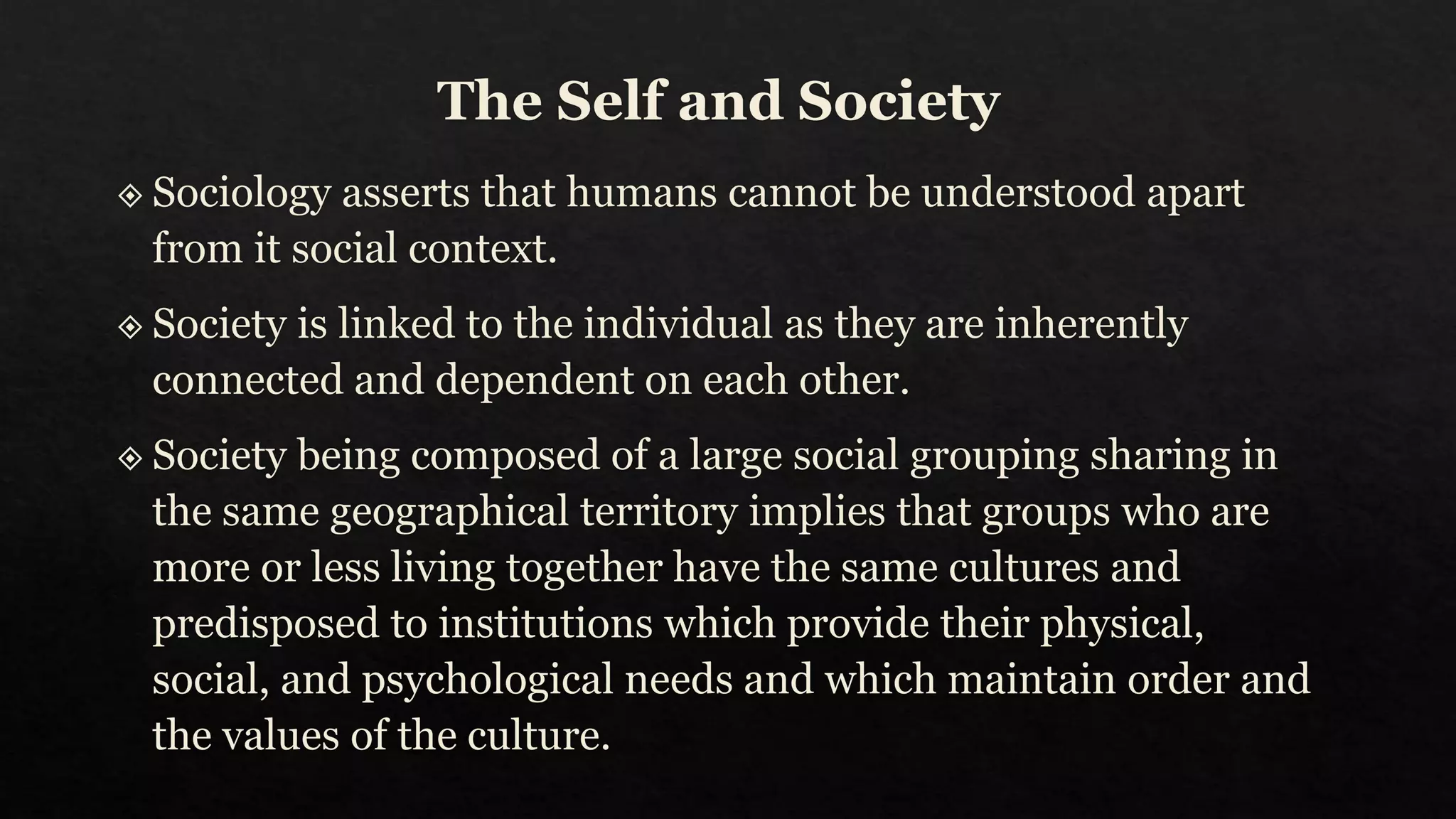 SOCIOLOGICAL PERSPECTIVES OF THE SELF.pptx