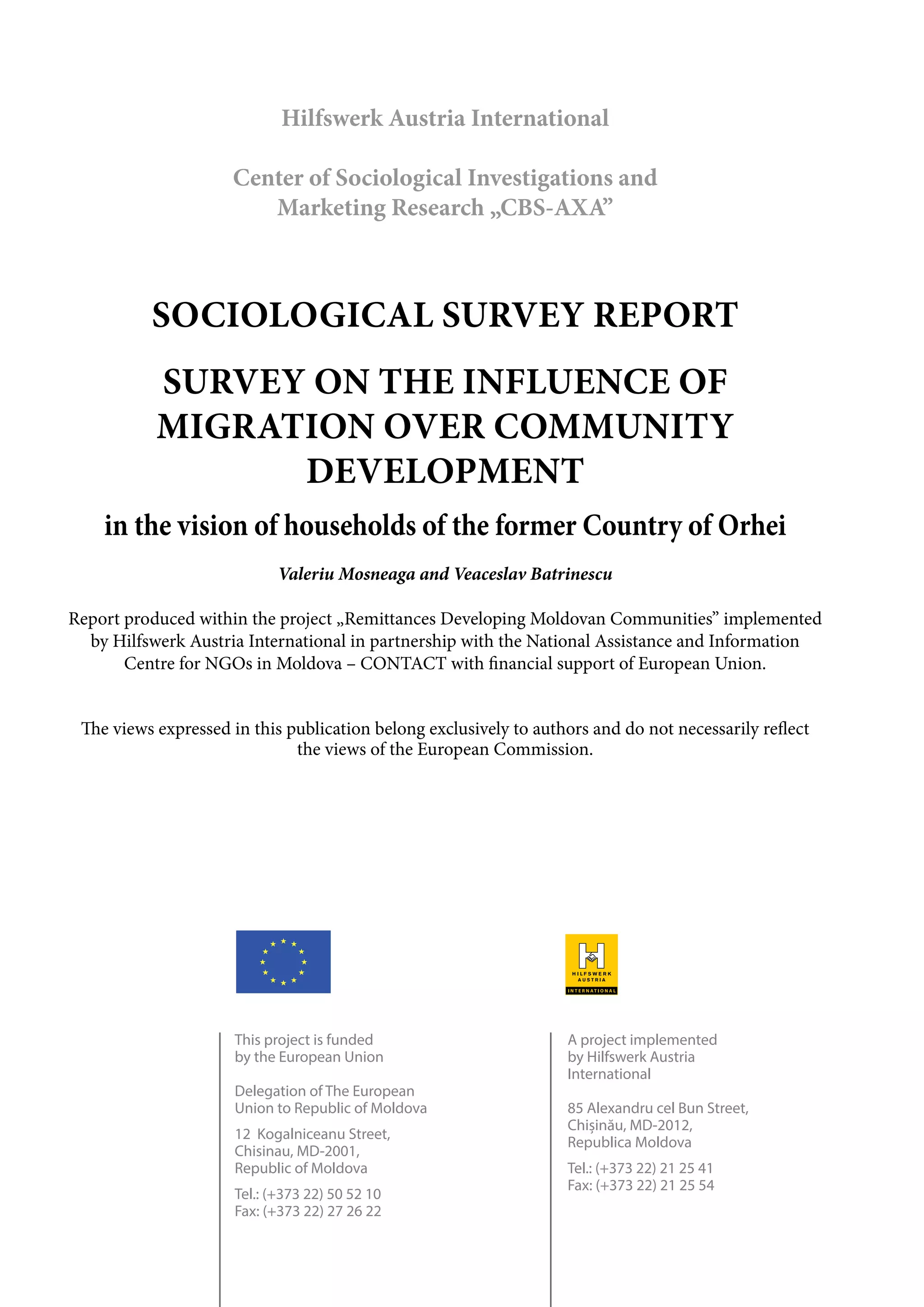 Sociological survey report | PDF