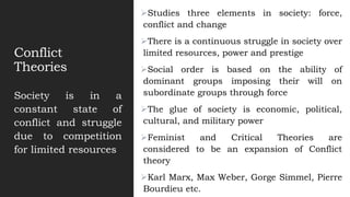 Sociological Theories in Education | PPTX