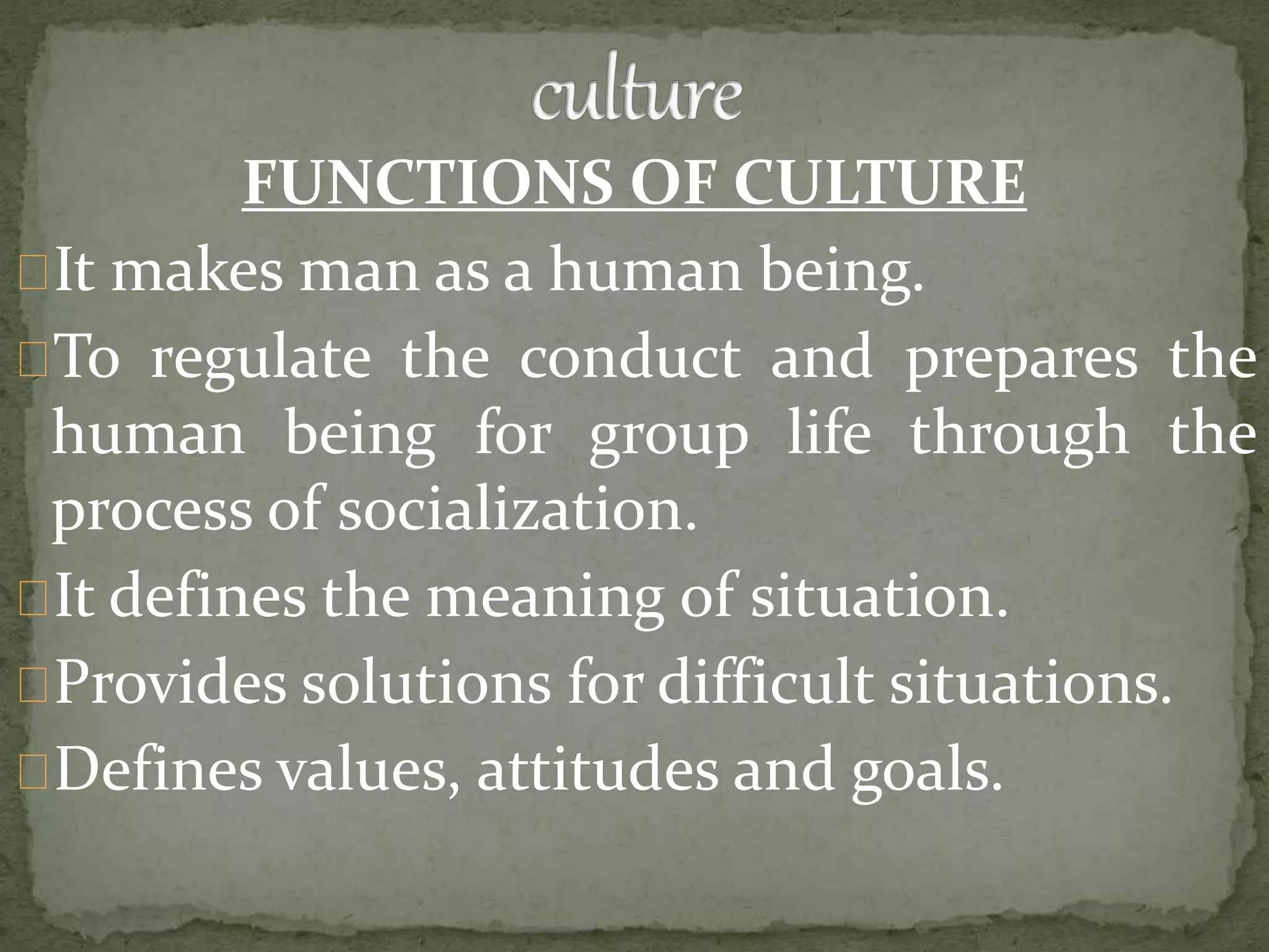Sociology: culture | PPTX