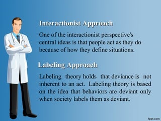 Presentation on Health and Medicine (sociology) | PPT