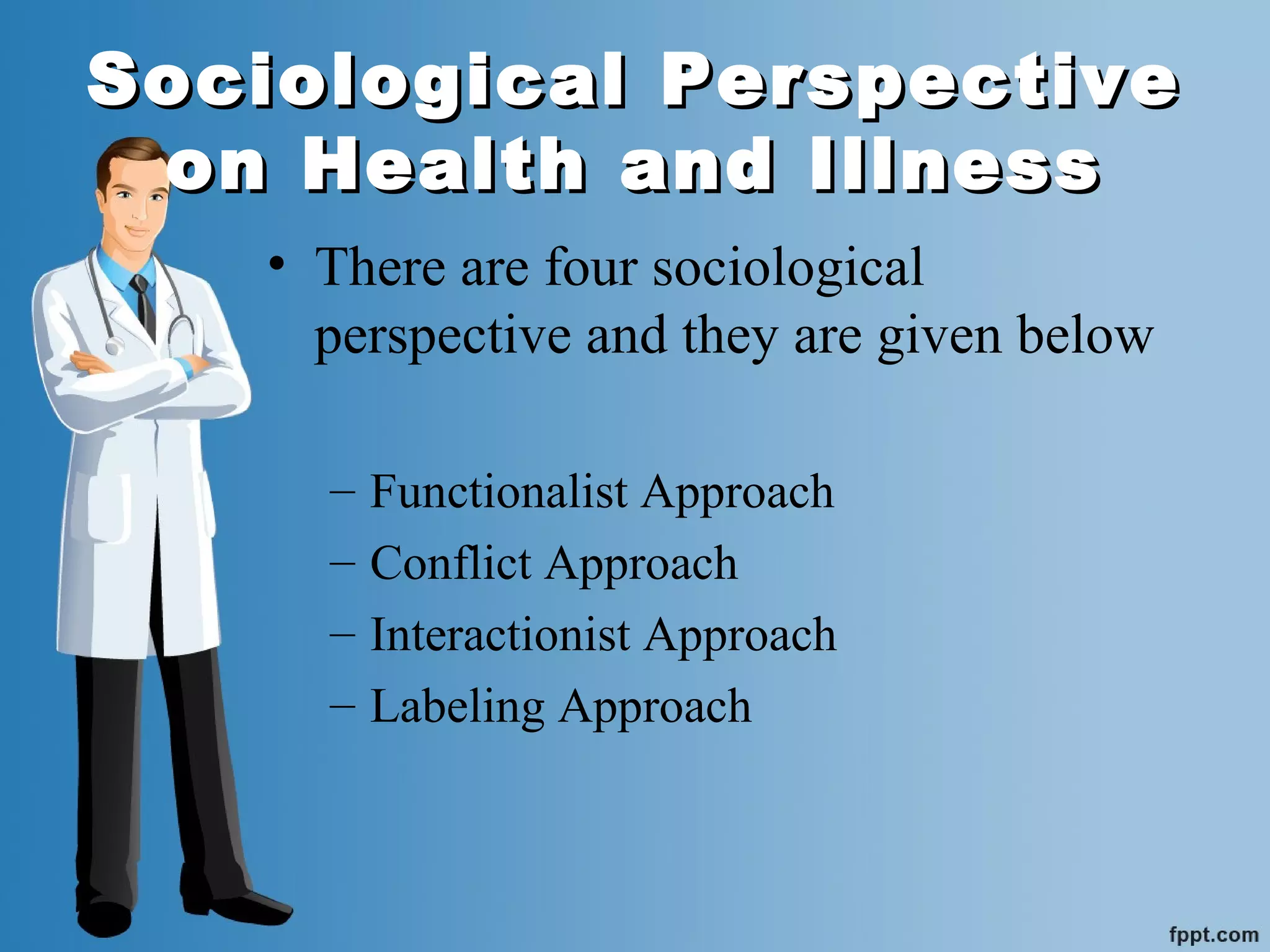 Presentation on Health and Medicine (sociology) | PPT
