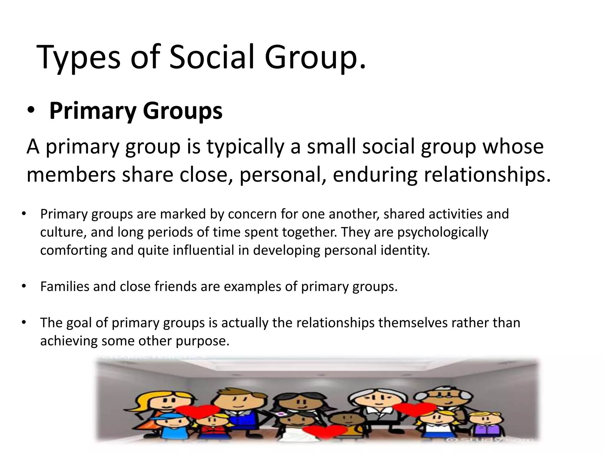 Social Groups In Sociology | Pptx