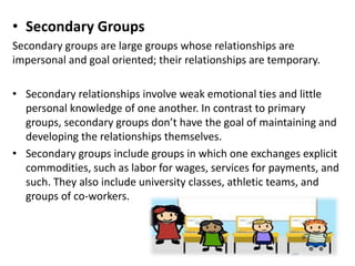 Social Groups in Sociology | PPTX