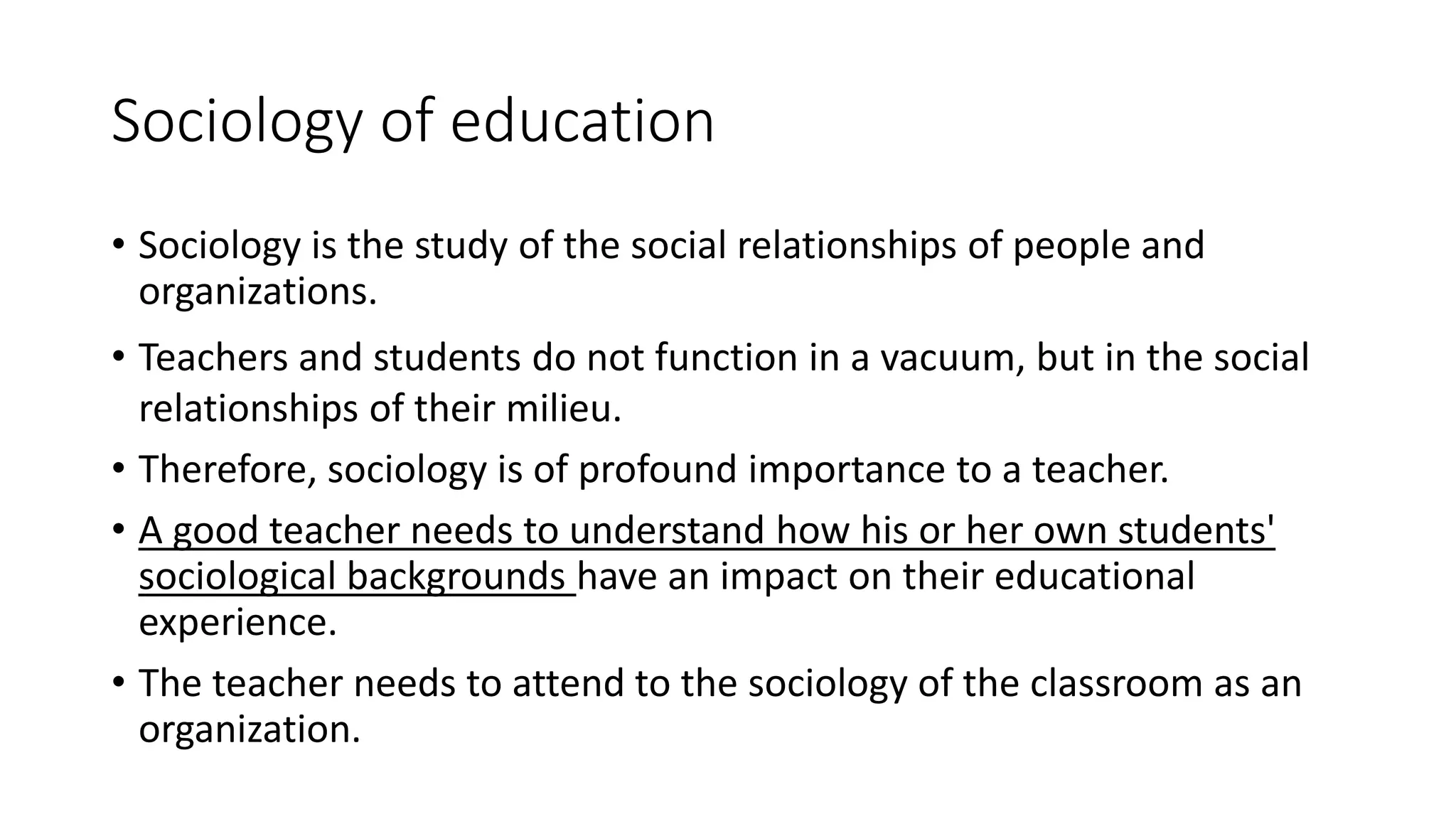 Introduction to Sociology | PPTX