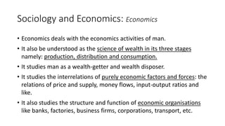 Introduction to Sociology | PPTX