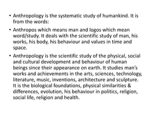 Understanding Culture, Society and Politics | PPTX