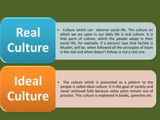 What is culture? Sociology's perspective | Detailed Discussion | PPTX
