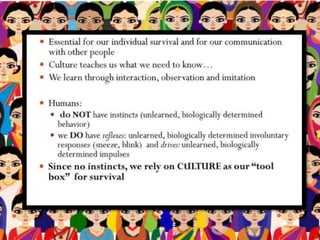 What is culture? Sociology's perspective | Detailed Discussion | PPTX
