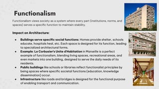 sociology in architecture- rural and urban | PDF